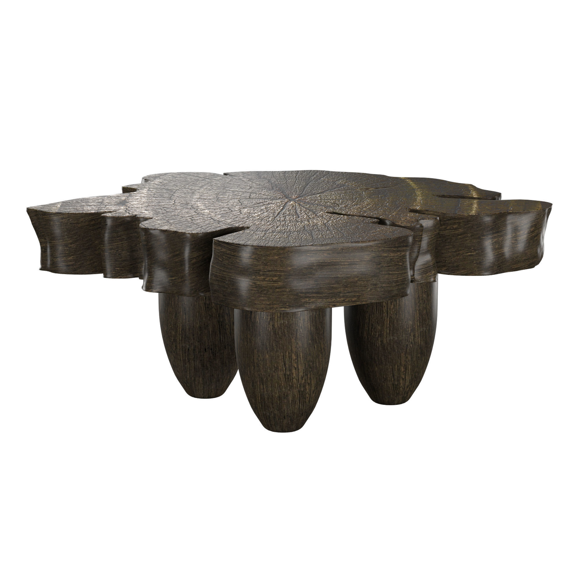 Nobu Burnt Flower Coffee Table 3D model | CGTrader