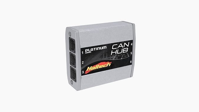 3D model Haltech Platinum Can Hub VR / AR / low-poly | CGTrader