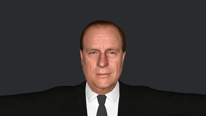 Prince Philip Hyper Realistic Full Body Rigged Character 3D model ...