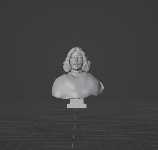 Diego Velazquez 3D model 3D printable | CGTrader