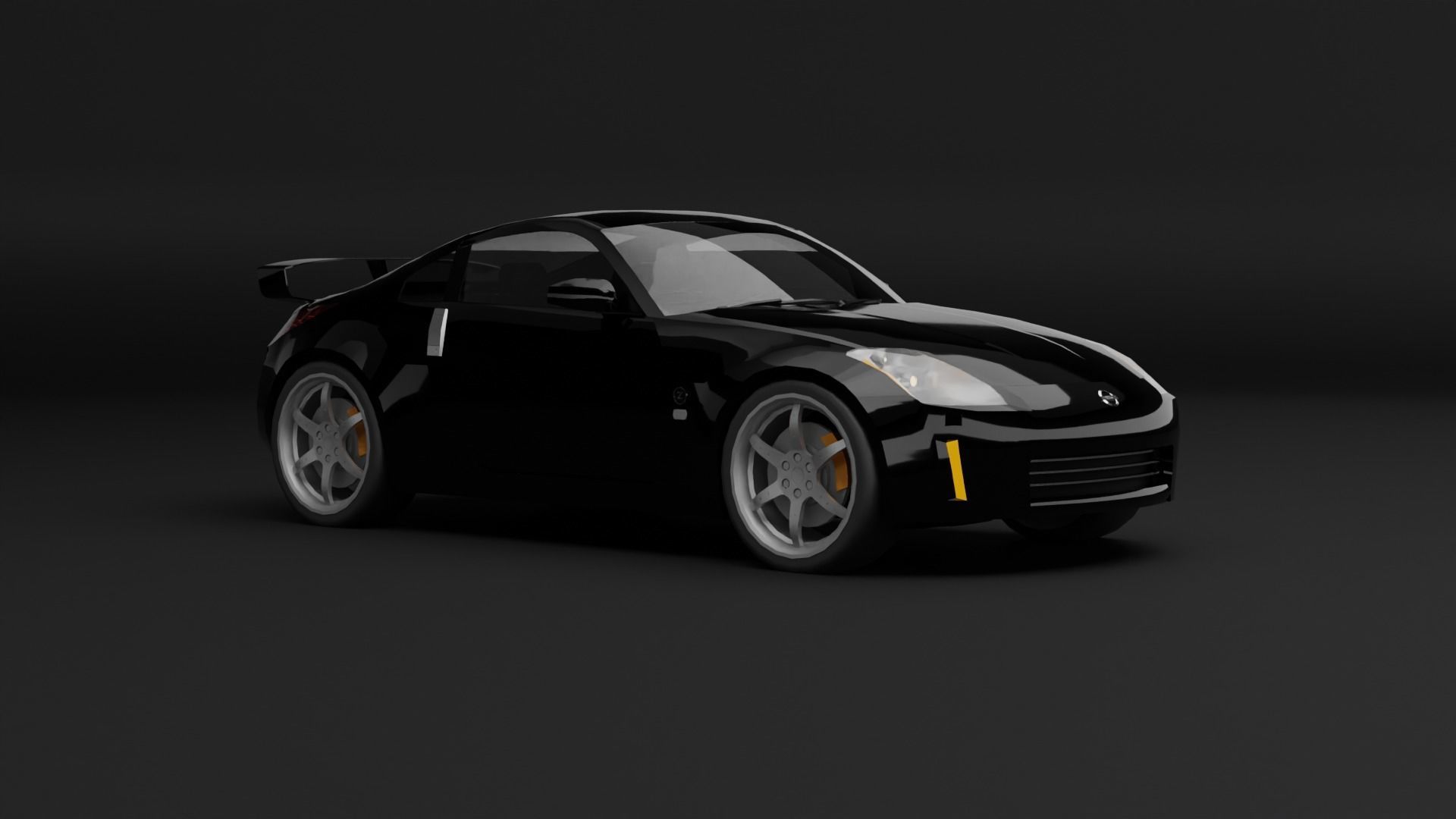 Nissan 350Z free VR / AR / low-poly 3D model | CGTrader