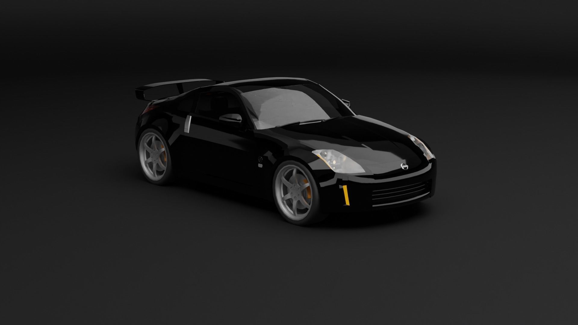 Nissan 350Z free VR / AR / low-poly 3D model | CGTrader