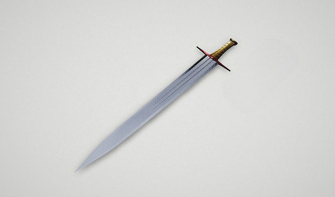 Game asset Timeless Elegance Blade 3D model | CGTrader