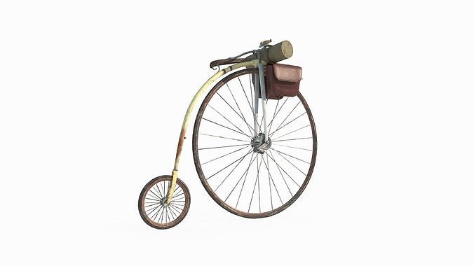 Old style bicycles 3D model | CGTrader