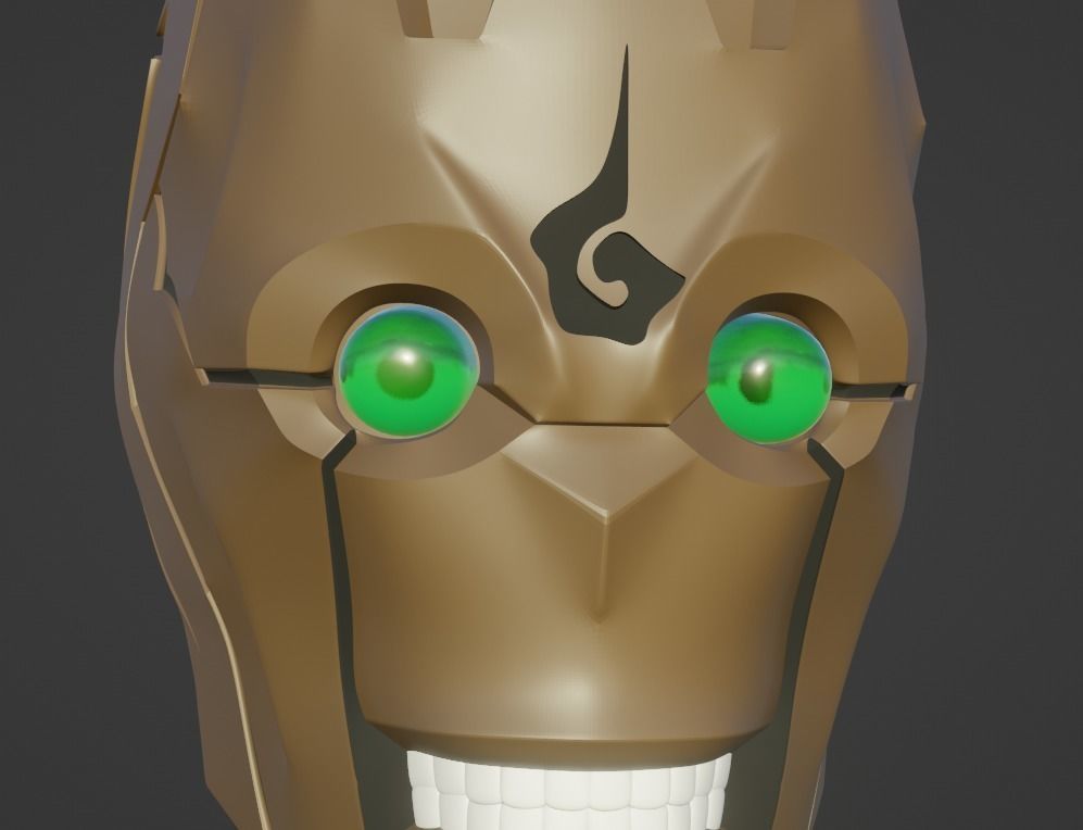 Mechamaru from Jujutsu Kaisen cosplay helmet 3D printable 3D model 3D ...