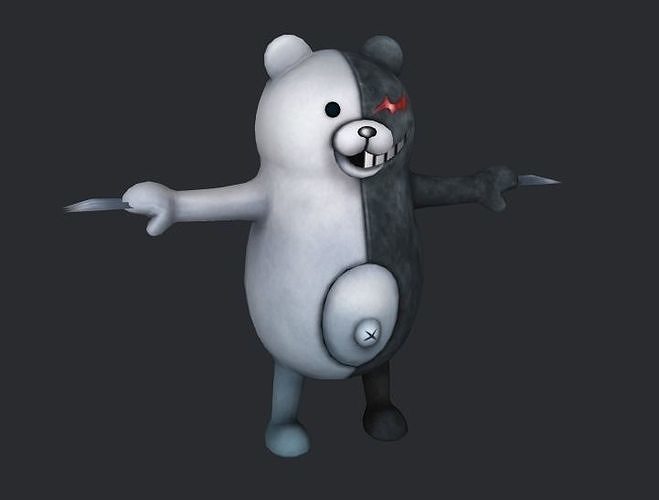 Danganronpa Monokuma 3D model | CGTrader