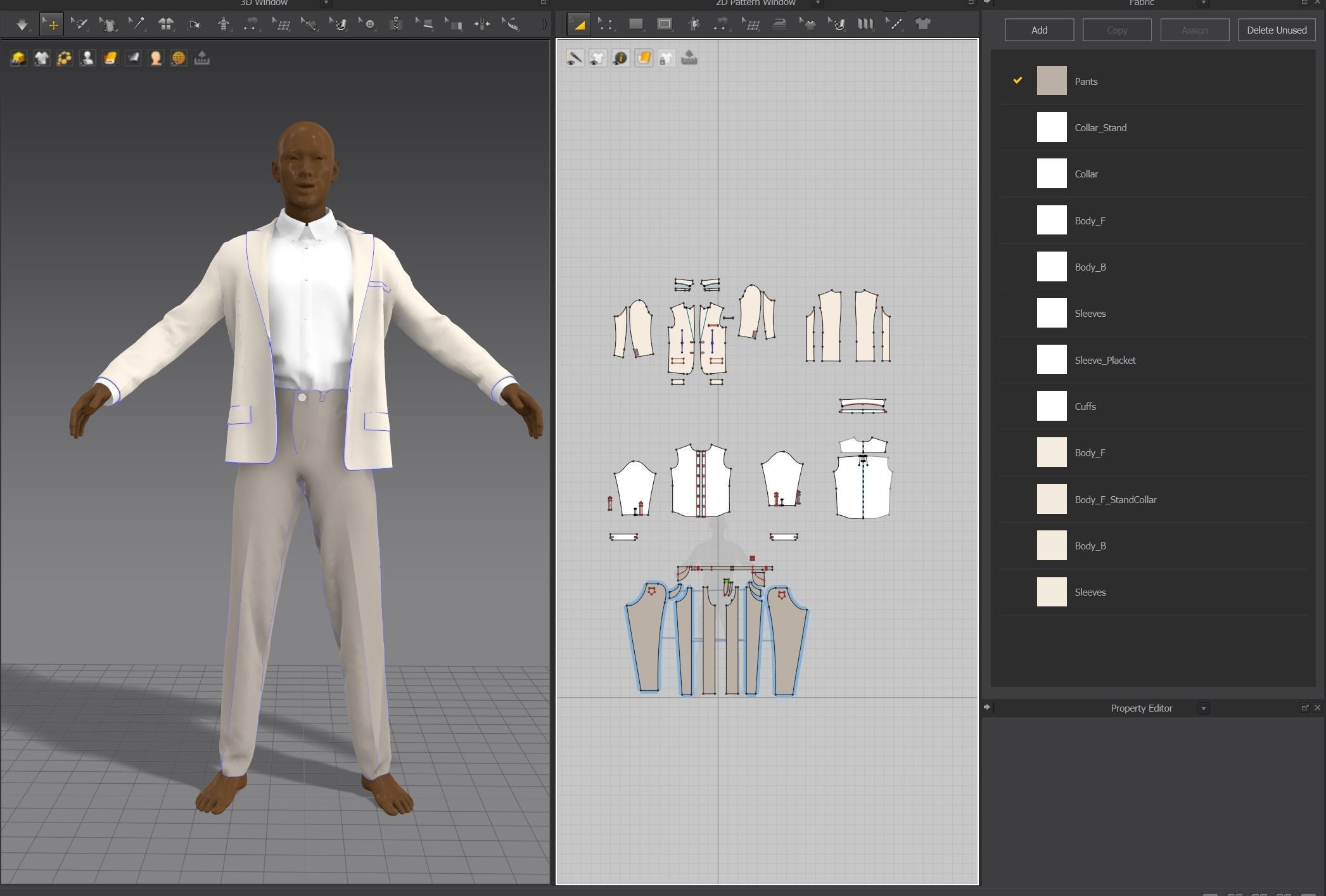 Suits Set 3D model | CGTrader