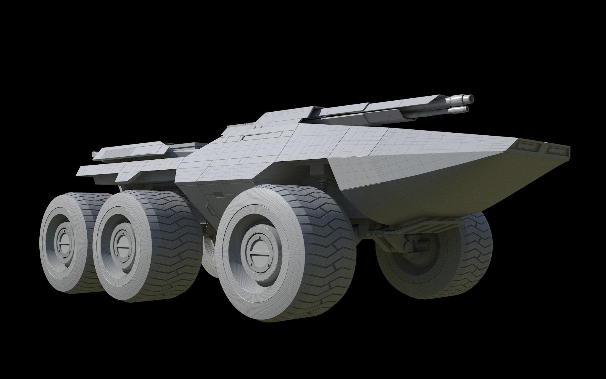 Mako M35 Mass Effect 3D model | CGTrader