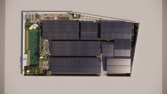 FARM SOLAR PANEL free 3D model | CGTrader