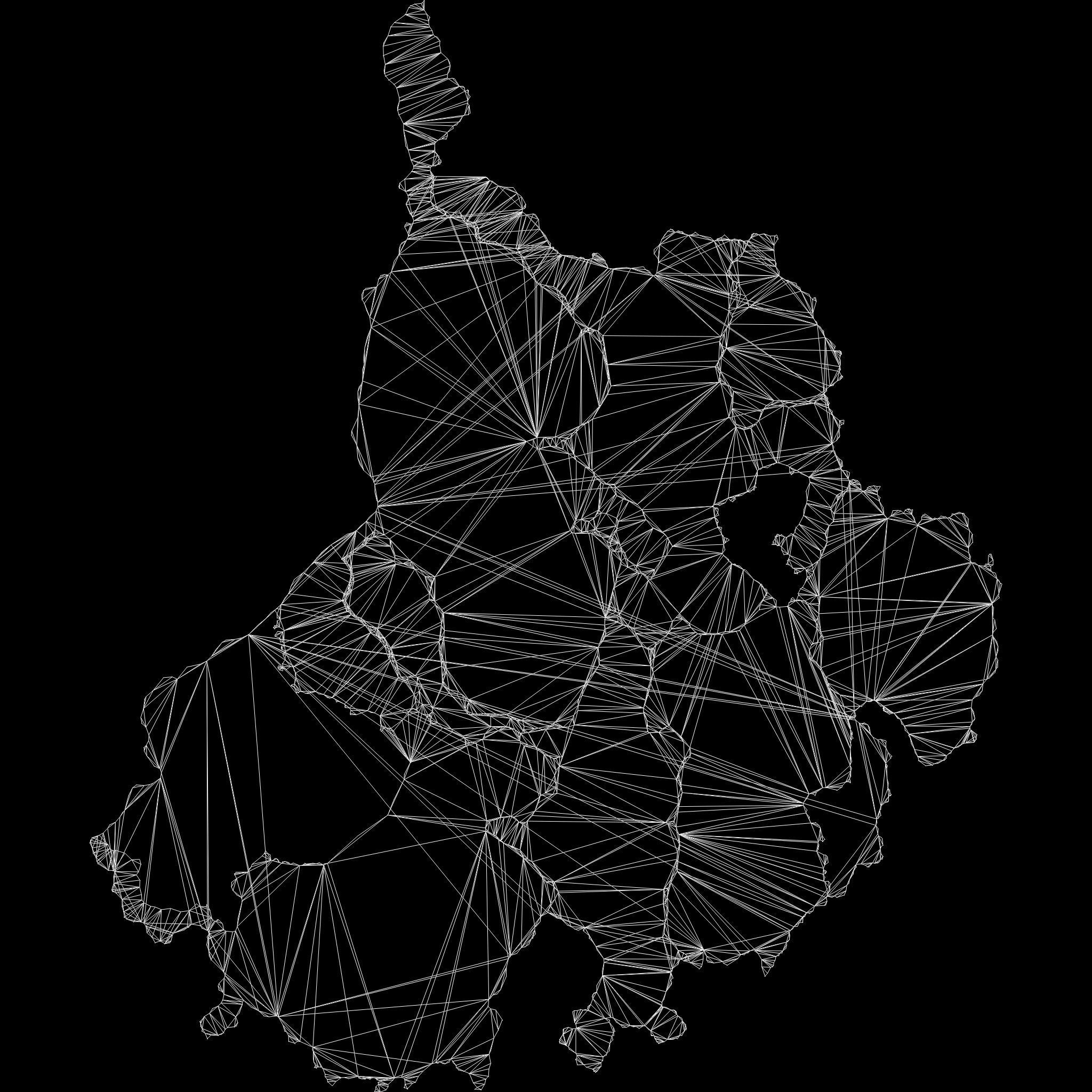 Santander RAP Gran Santander Colombia map region geography 3D model ...