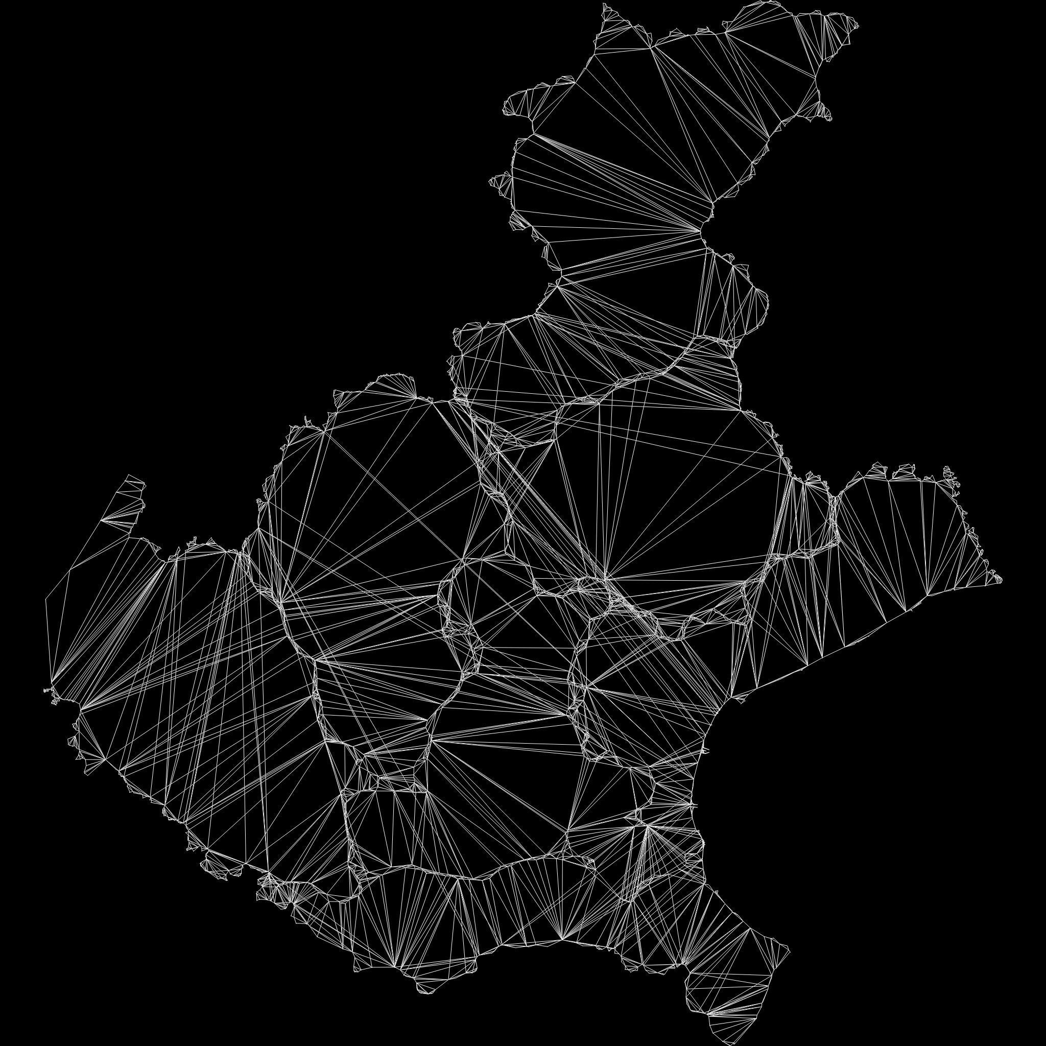 Veneto Italy map region geography political geographic 3D model rigged ...