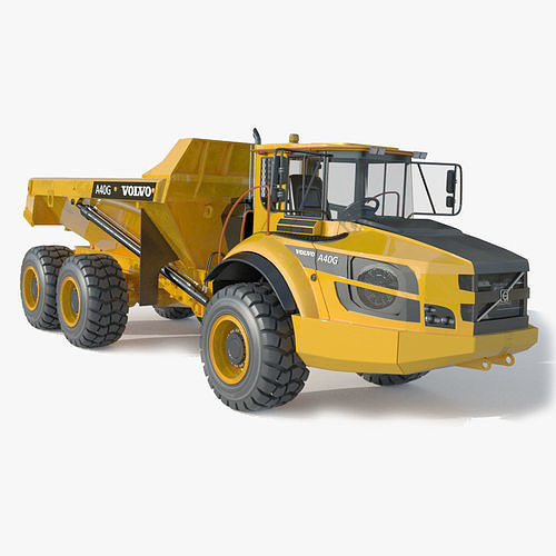Volvo A40G Wheel Truck 3D model | CGTrader