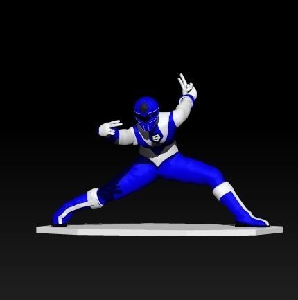 MASKMAN BLUE 3D MODEL 3D model 3D printable | CGTrader