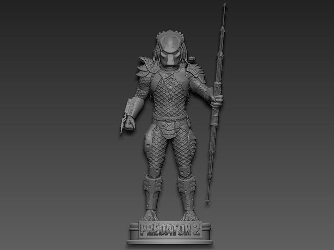 Predator 2 3D model 3D printable | CGTrader