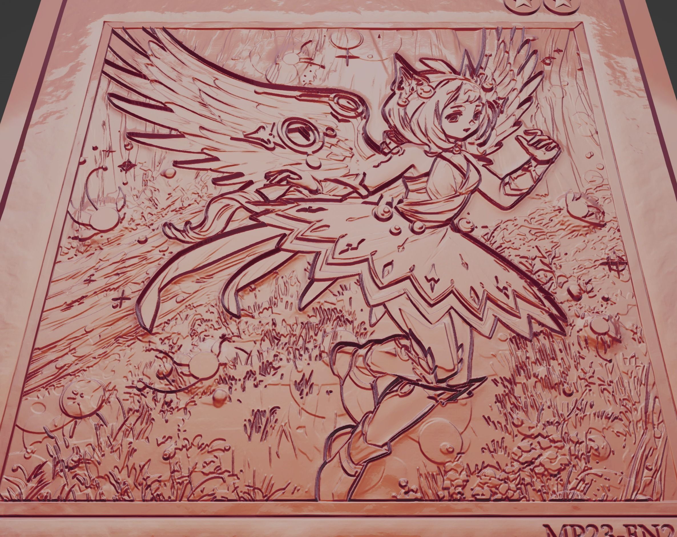 HUGIN THE RUNICK WINGS - YUGIOH 3D model 3D printable | CGTrader