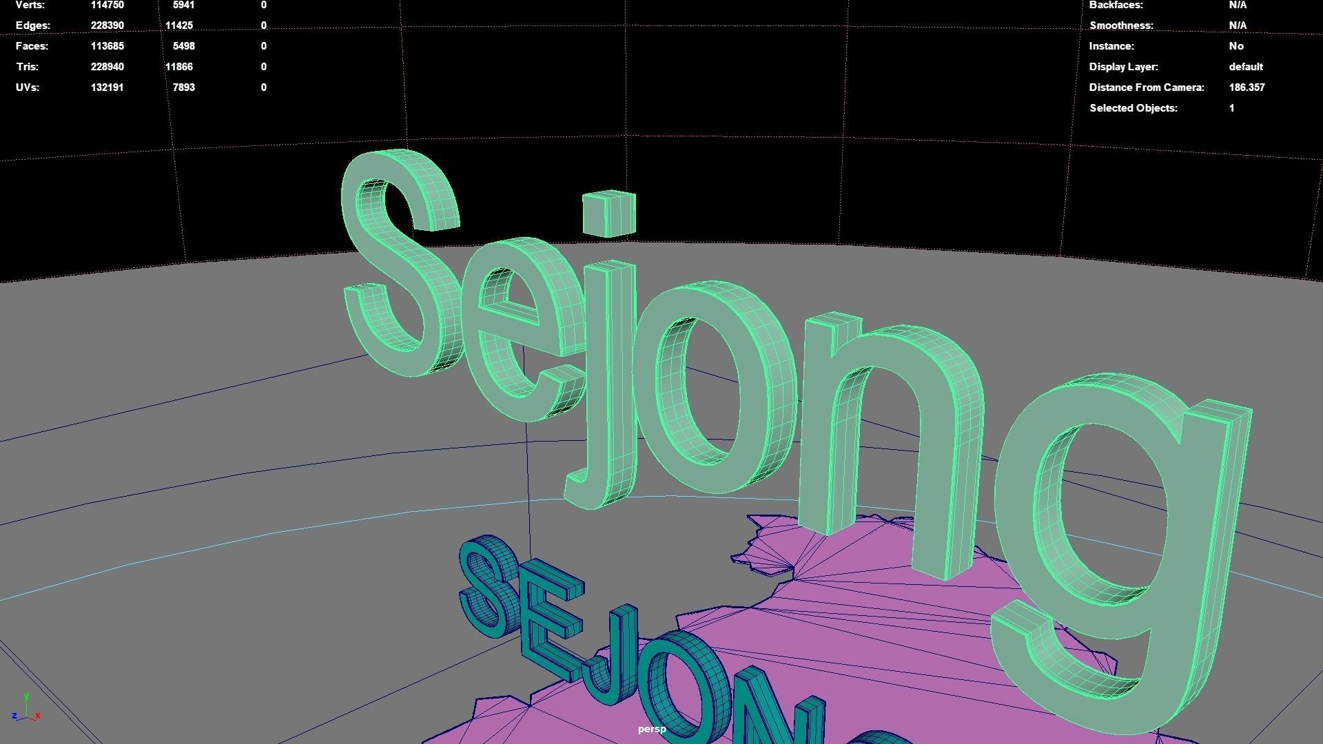 Sejong South Korea map region geography political geographic 3D model rigged | CGTrader