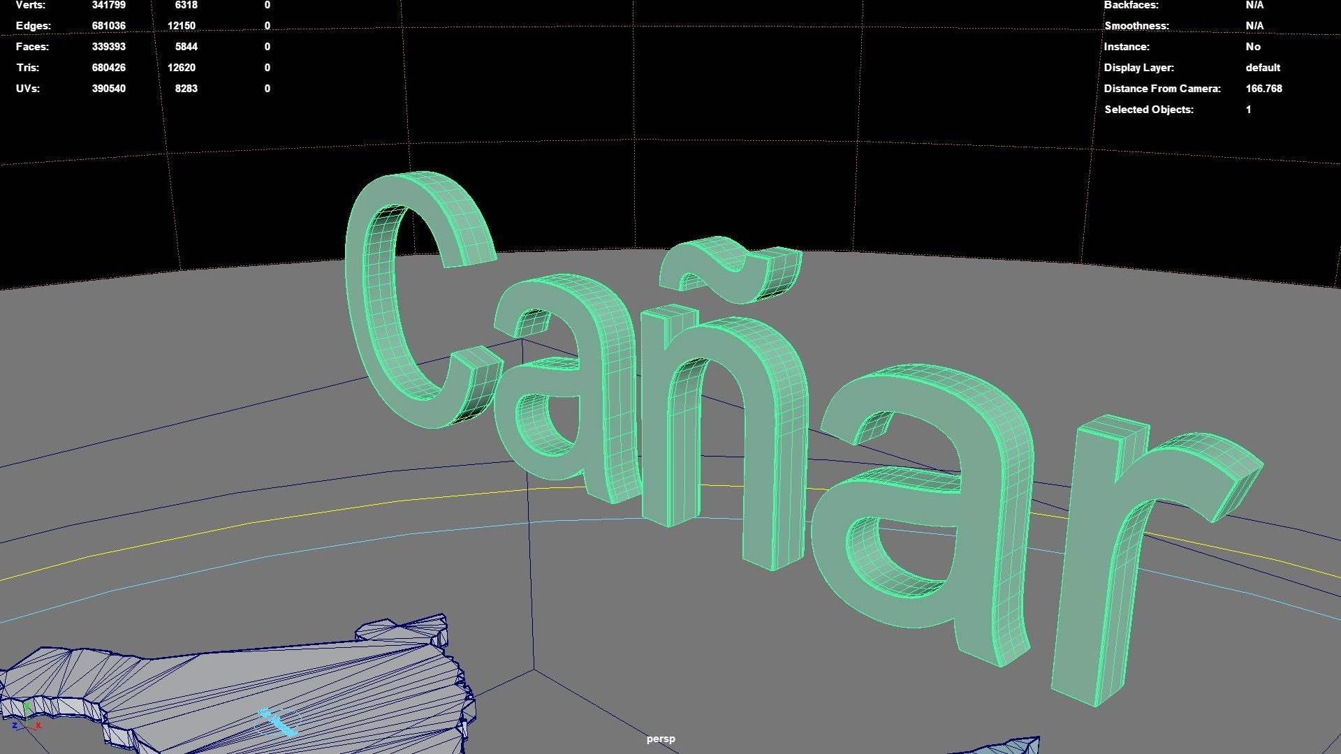 Canar Ecuador map region geography political geographic 3D model rigged ...