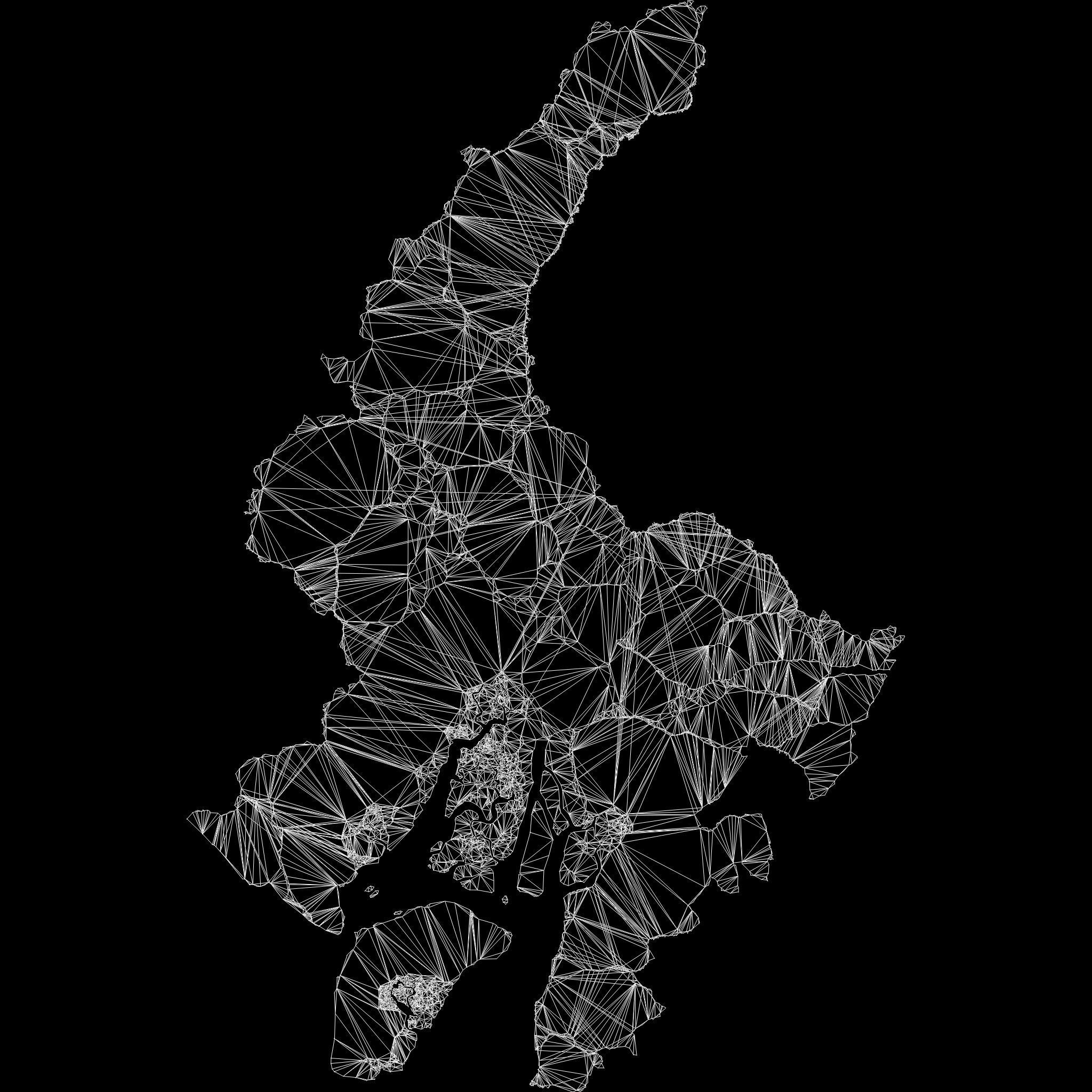 Guayas Ecuador map region geography political geographic 3D model ...