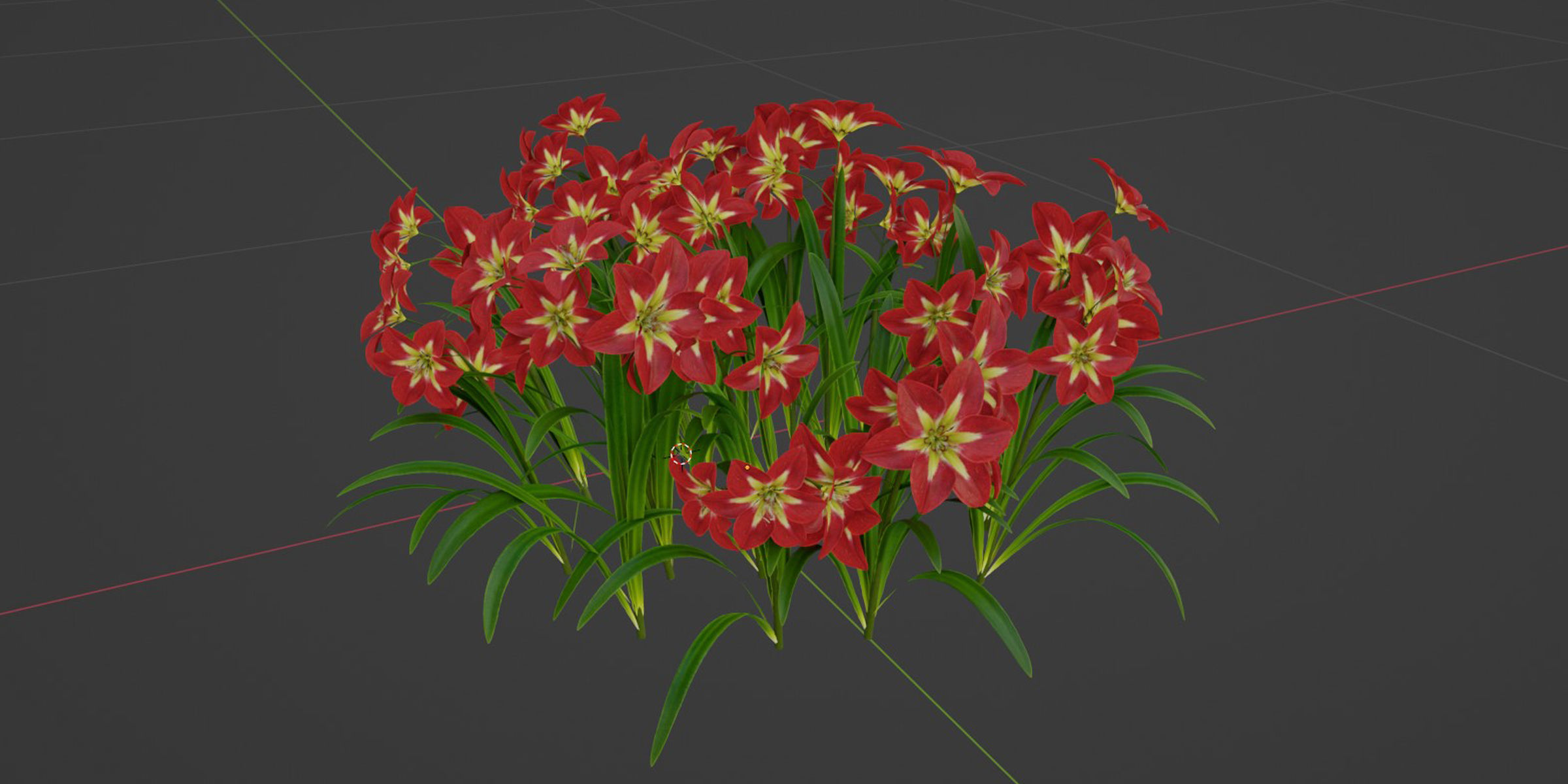 Amaryllis flowers vol 128-Blender 3D model | CGTrader