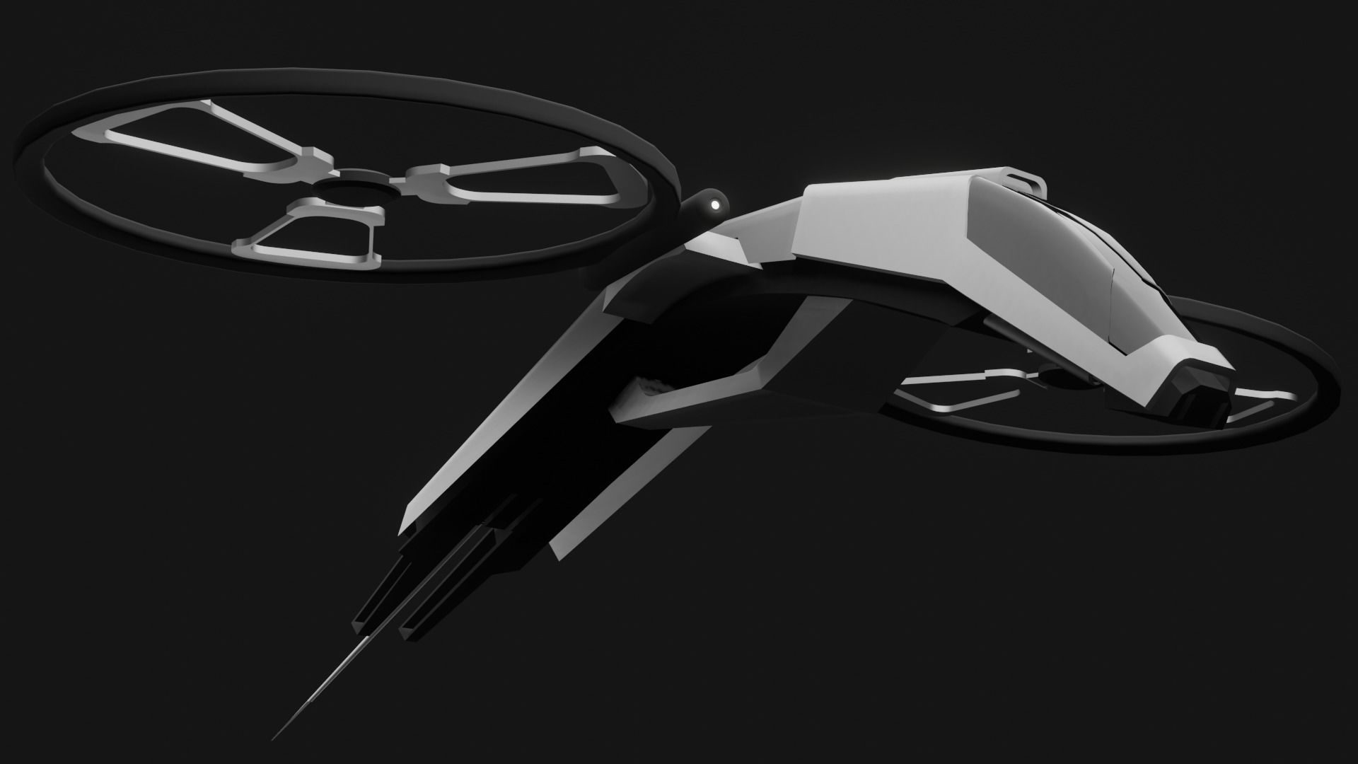 3D model High-Performance Drone Model - Perfect for Aerial Enthusiasts ...