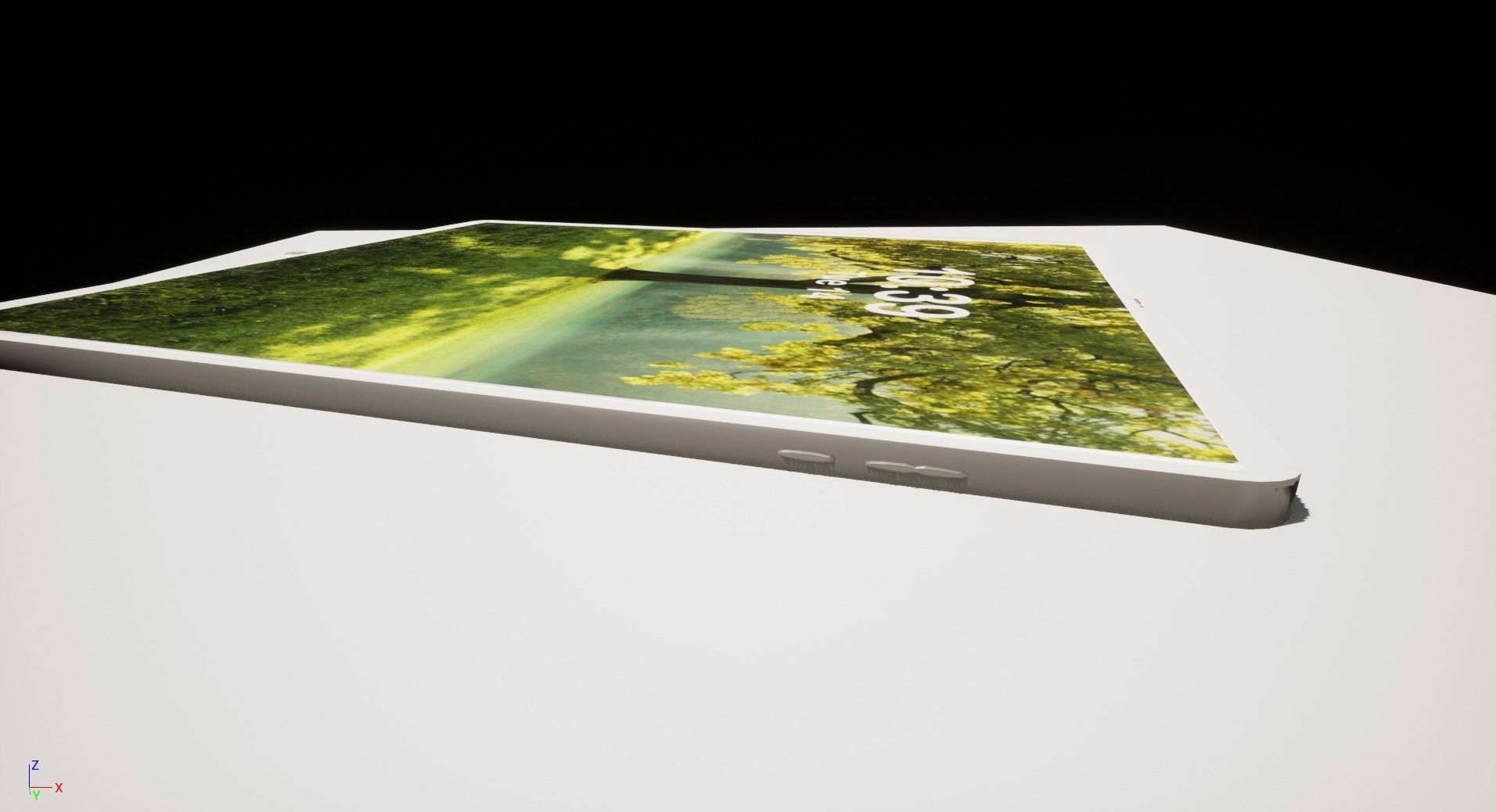 3D model Low Poly Tablet VR / AR / low-poly | CGTrader