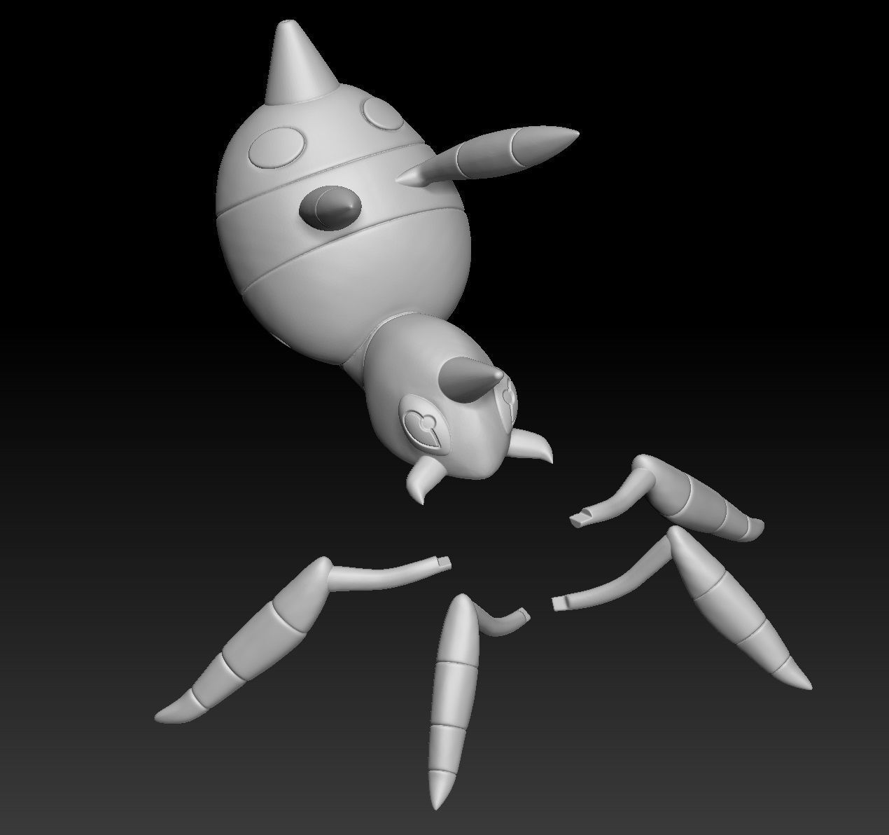 Pokemon Spinarak Ariados 3D model 3D printable | CGTrader