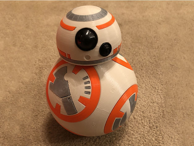 Star Wars BB-8 3D model 3D printable | CGTrader