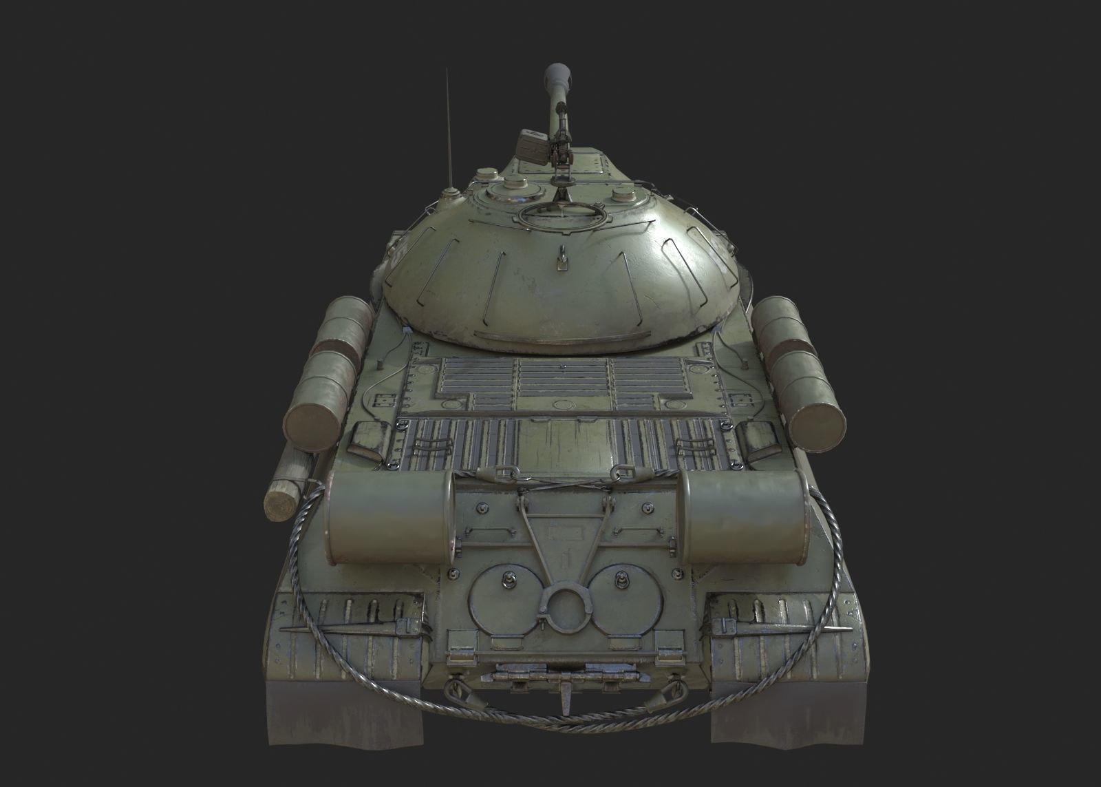 3D model WWII Soviet IS3 IS-3 Heavy Tank VR / AR / low-poly | CGTrader
