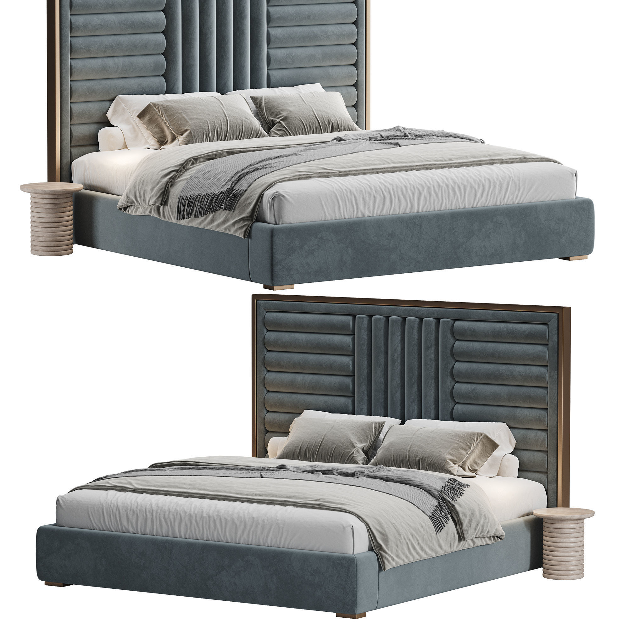 Mabel Bed 3D model | CGTrader