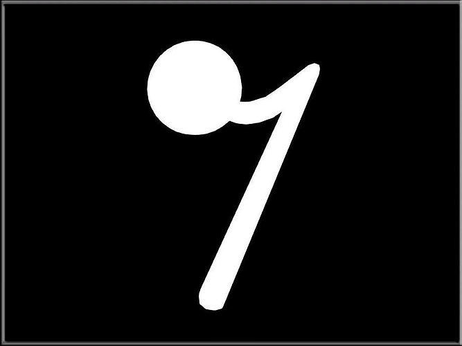 3D model Eighth rest - quaver rest VR / AR / low-poly | CGTrader