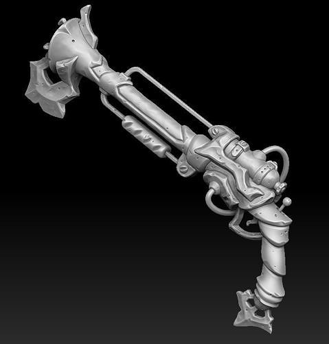 Steampunk musket 3d print 3D model 3D printable | CGTrader