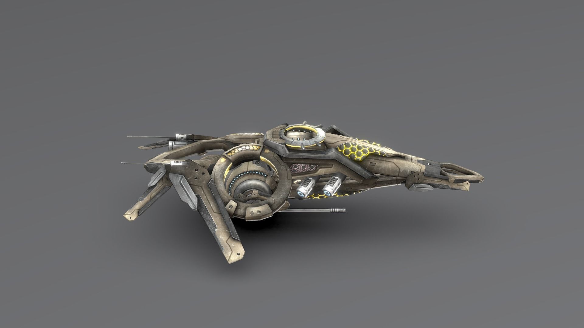 3D model Drone Sci Fi 3D Model VR / AR / low-poly | CGTrader