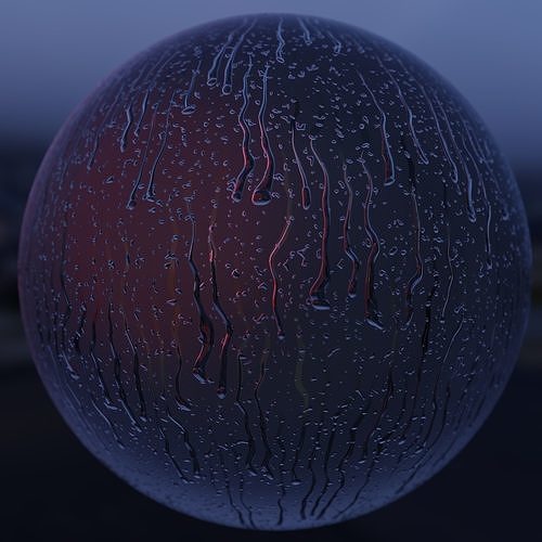 water drops Texture animated | CGTrader
