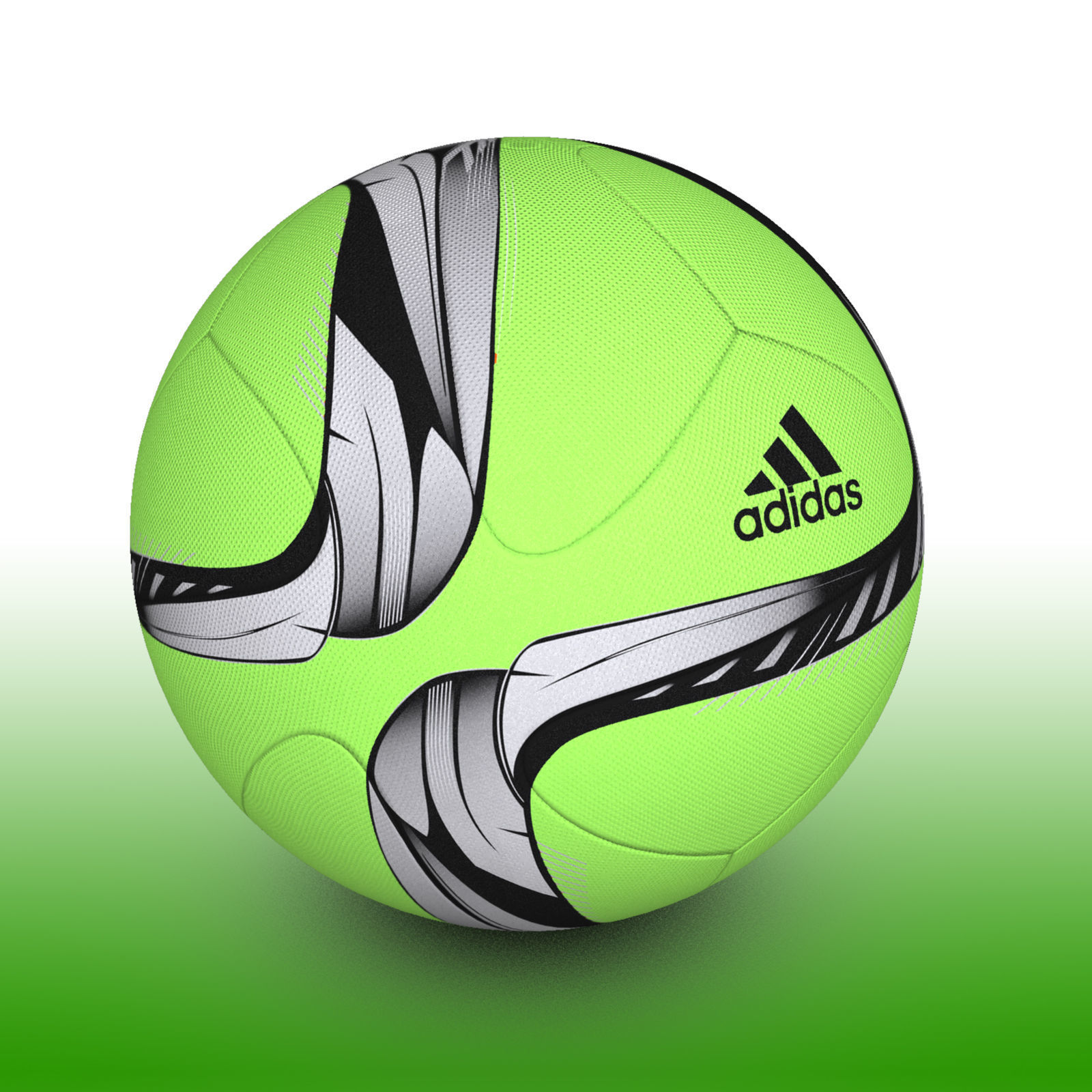 3D model Adidas Conext15 Soccer Ball 3d Model VR / AR / low-poly | CGTrader