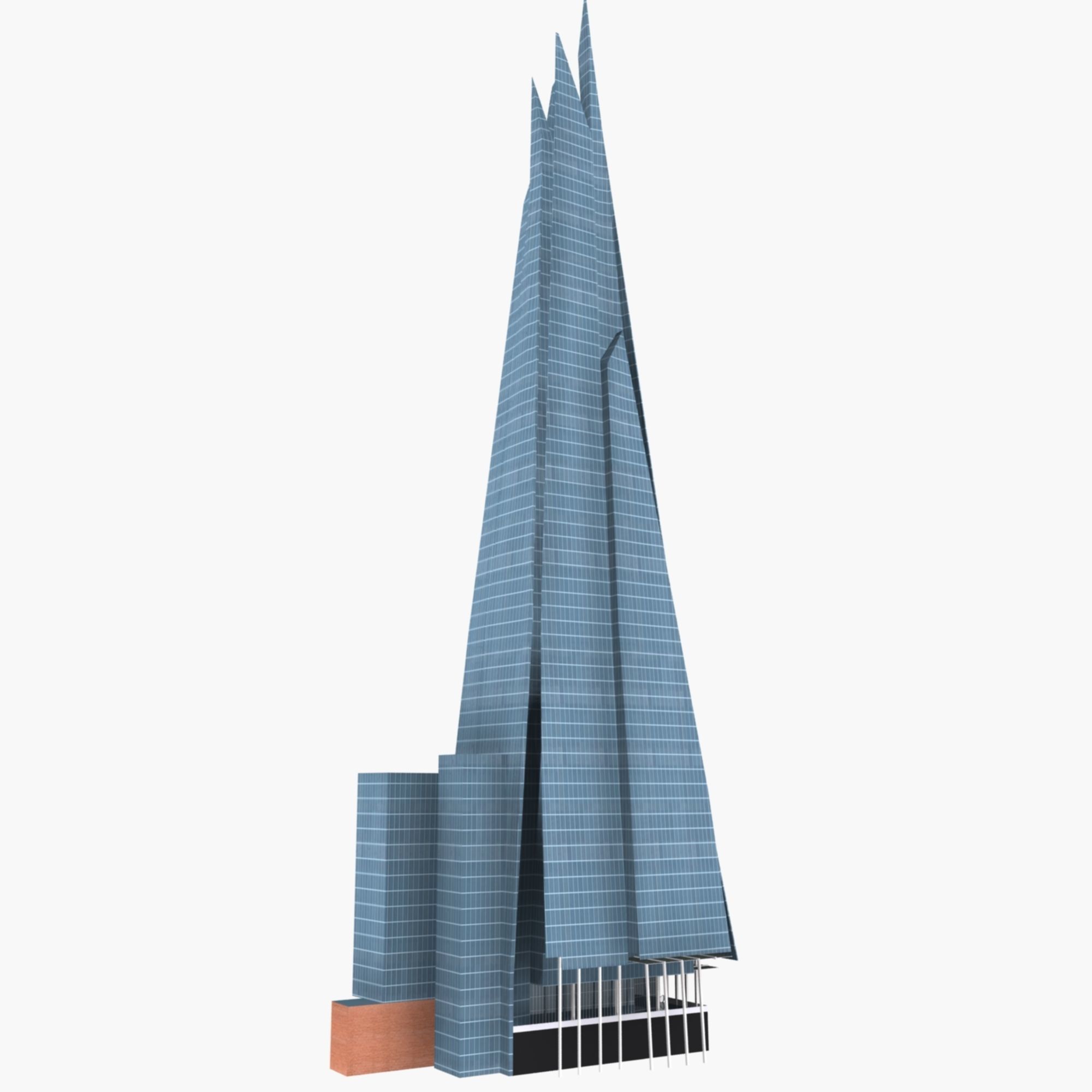 The Shard Building 3d Model 3D model | CGTrader