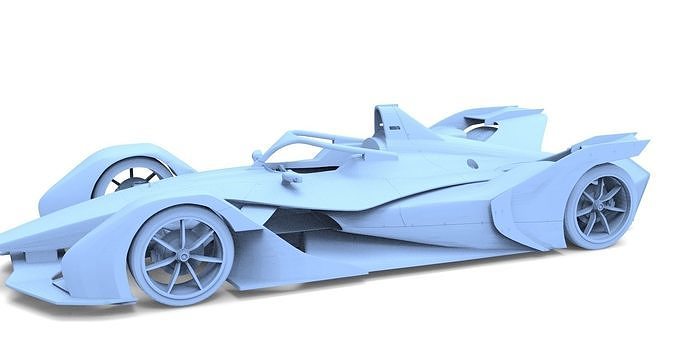 Formula E Gen2 FOR 3D PRINT 3D model | CGTrader
