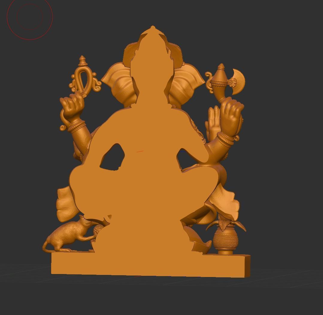 Lord Ganesha 3D model 3D printable | CGTrader