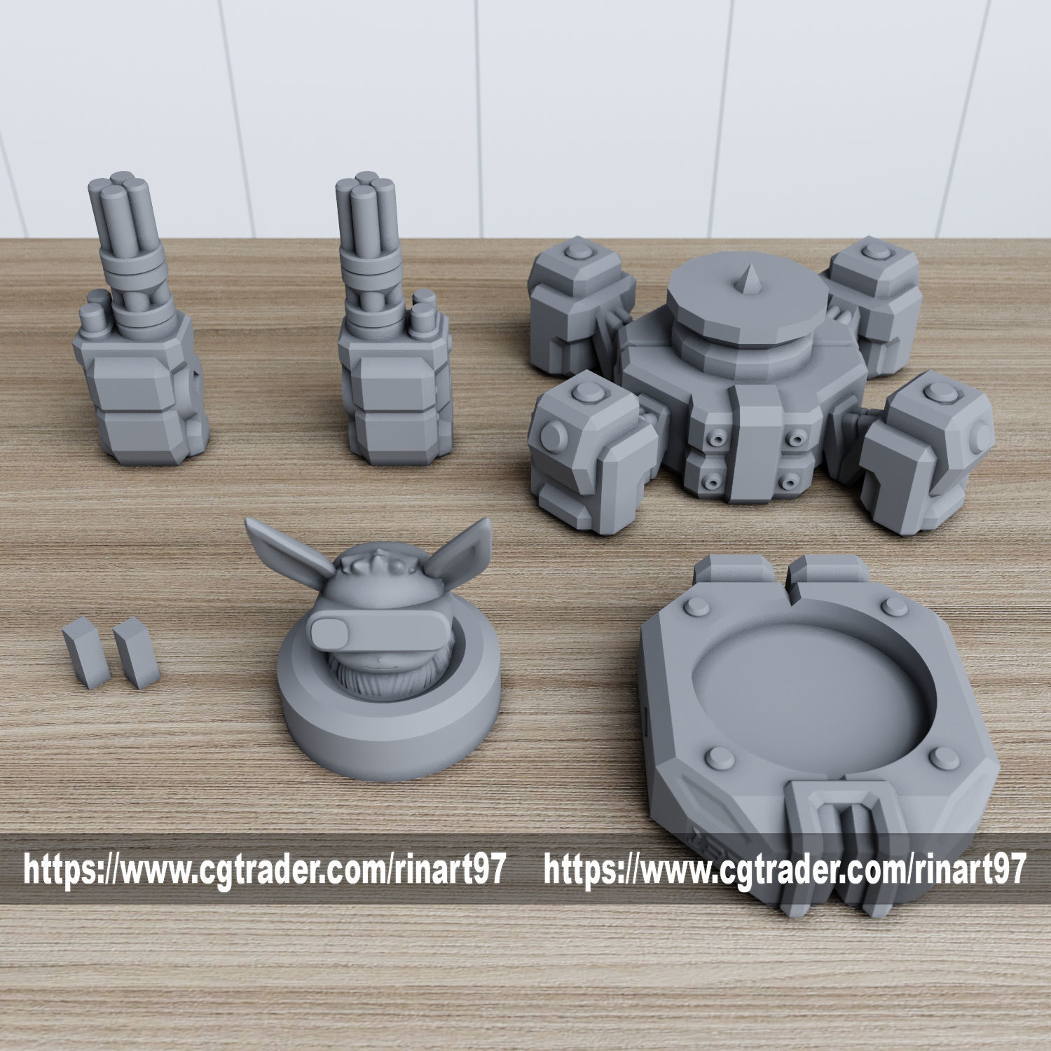 POKEMON - eevee mecha tank EASY PRINT NO SUPPORT 3D model 3D printable ...
