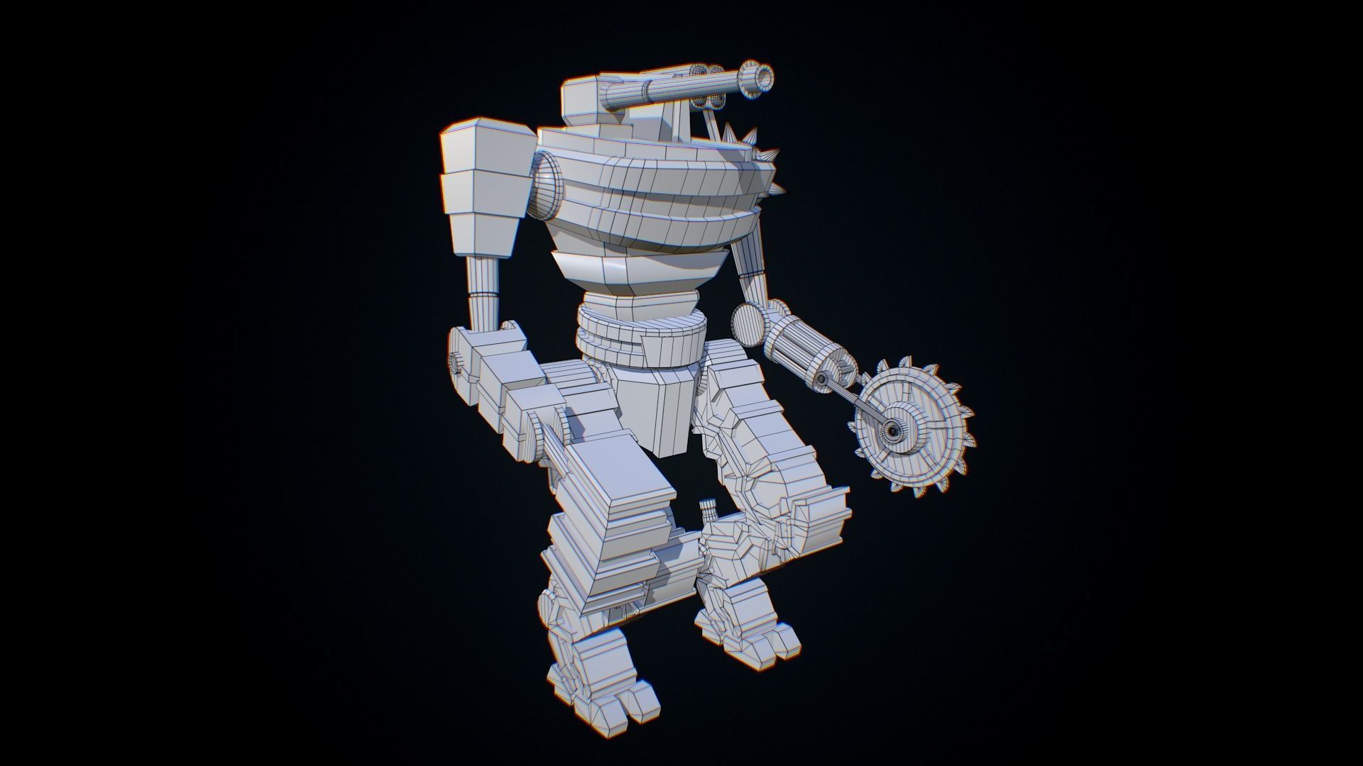 3D model Game Ready Robot VR / AR / low-poly | CGTrader