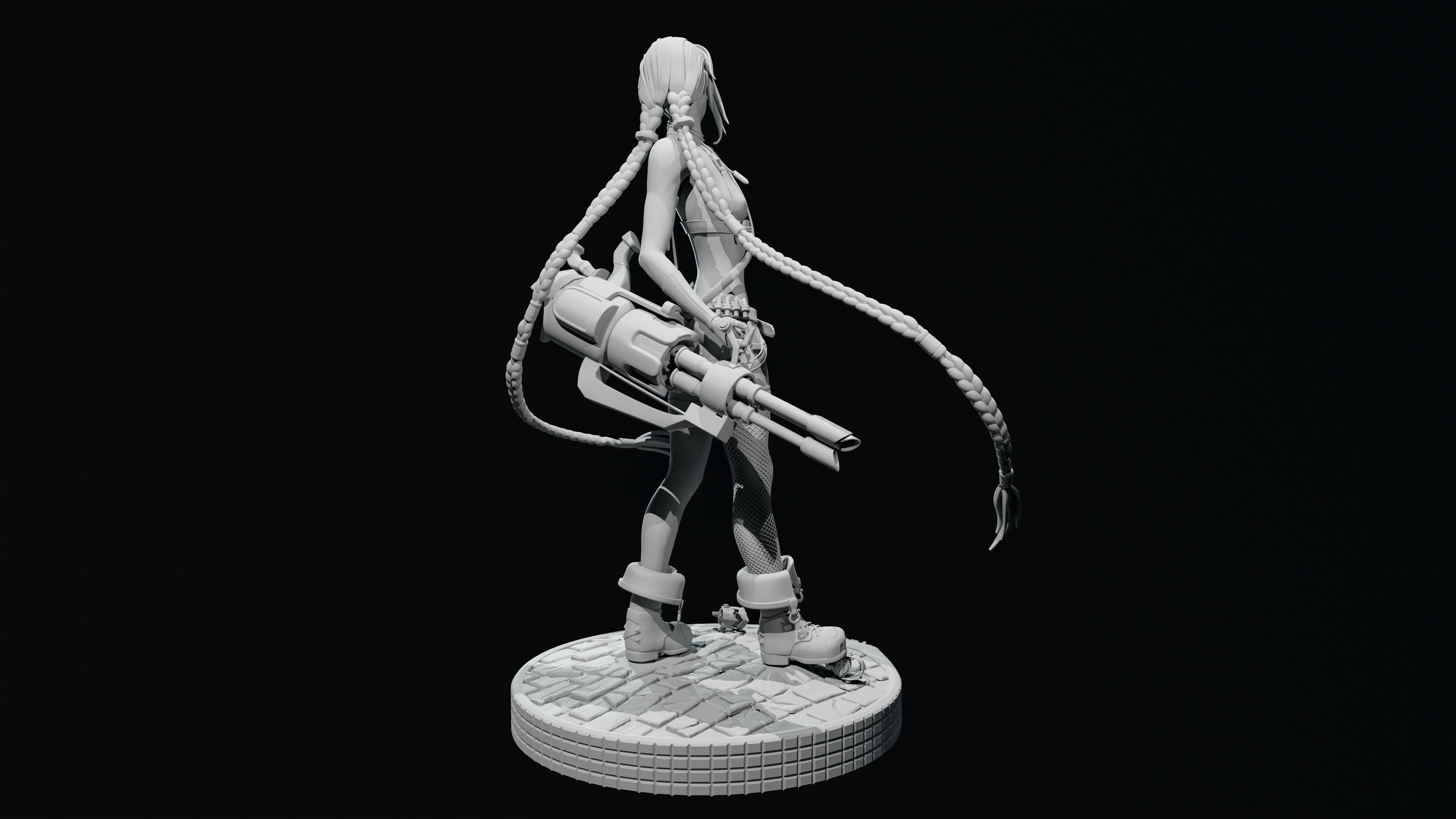 Jinx Fanart 3d Model 3d Printable Cgtrader