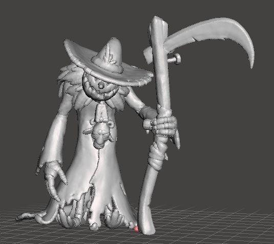 Jack O Lantern Boss miniature model for fantasy games dnd rpg 3D model ...