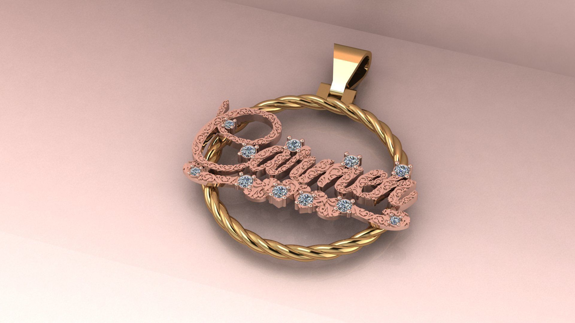 Name Plate 3D model 3D printable | CGTrader