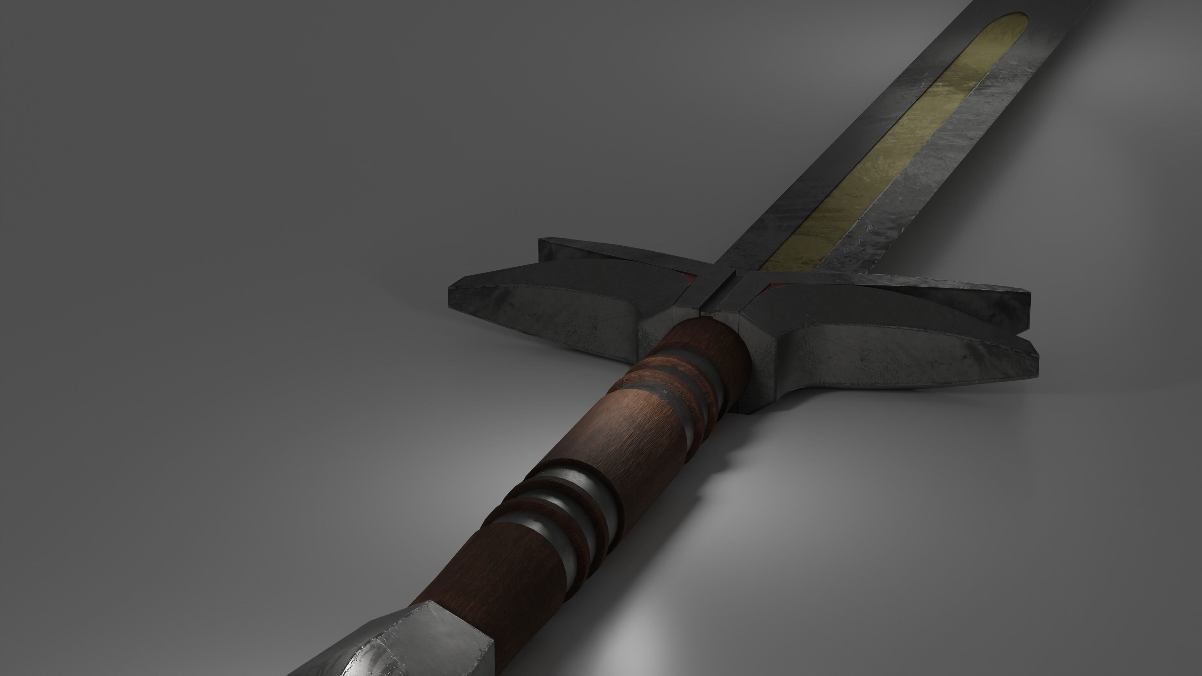 Wolfsbane Sword free VR / AR / low-poly 3D model | CGTrader