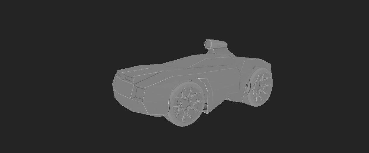 3D model SALAMANDER CAR VR / AR / low-poly | CGTrader