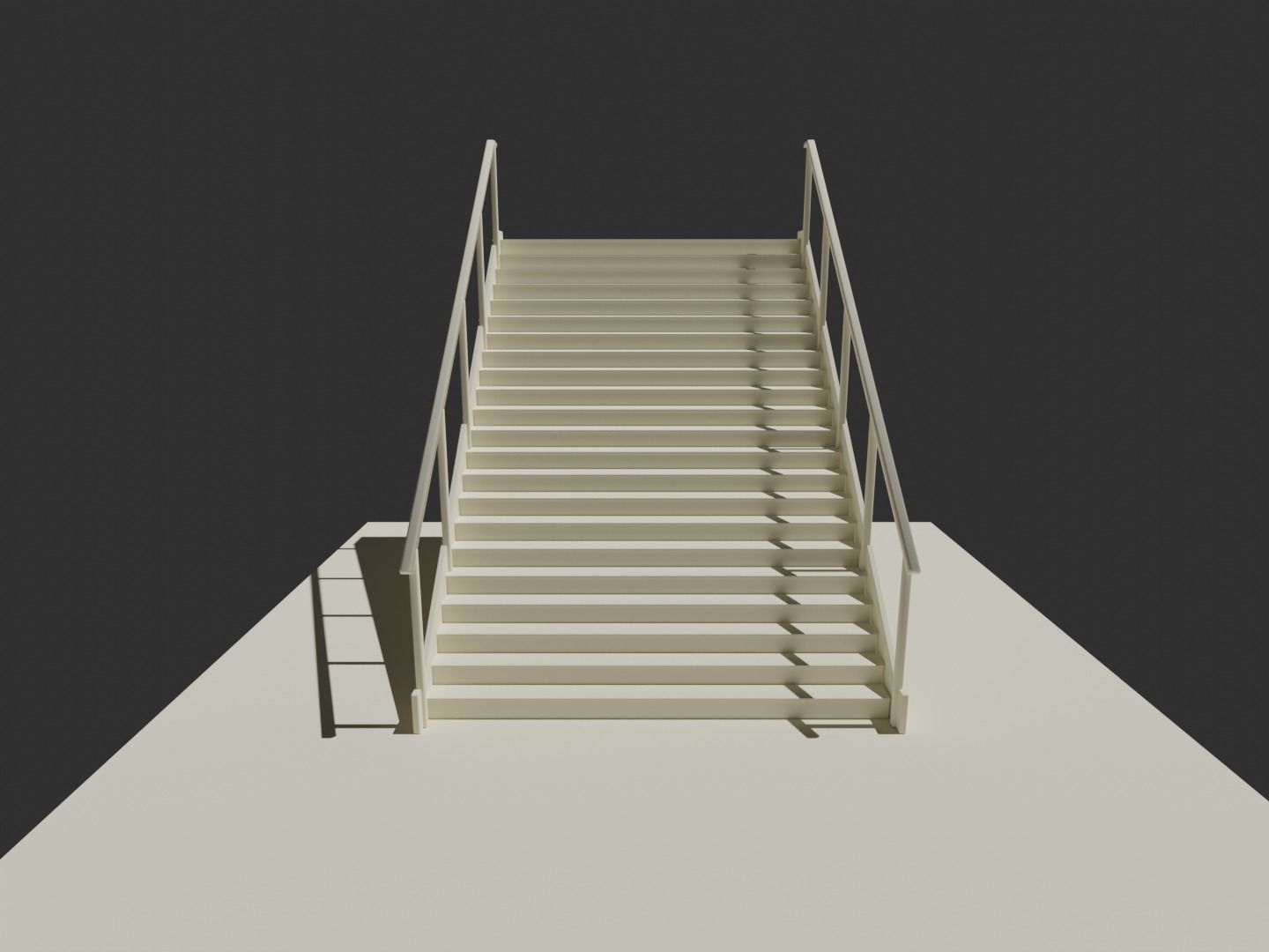 Subway Station Stairs 3D model | CGTrader