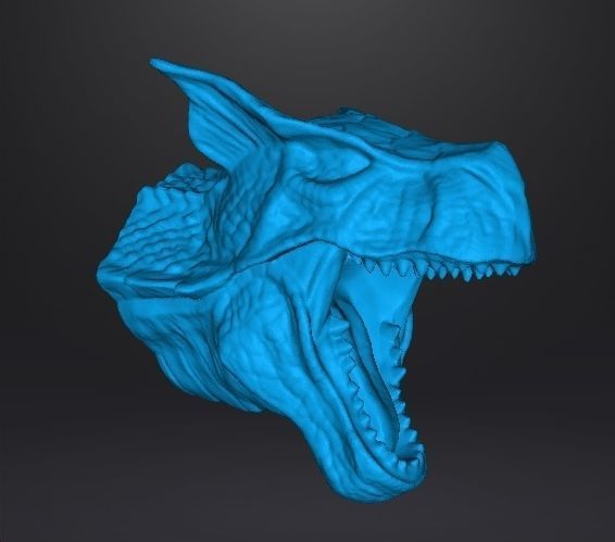 MH TIGREX HEAD PVC PLASTIC FIGURE TOY MODEL DRAGON MONSTER 3D model 3D ...
