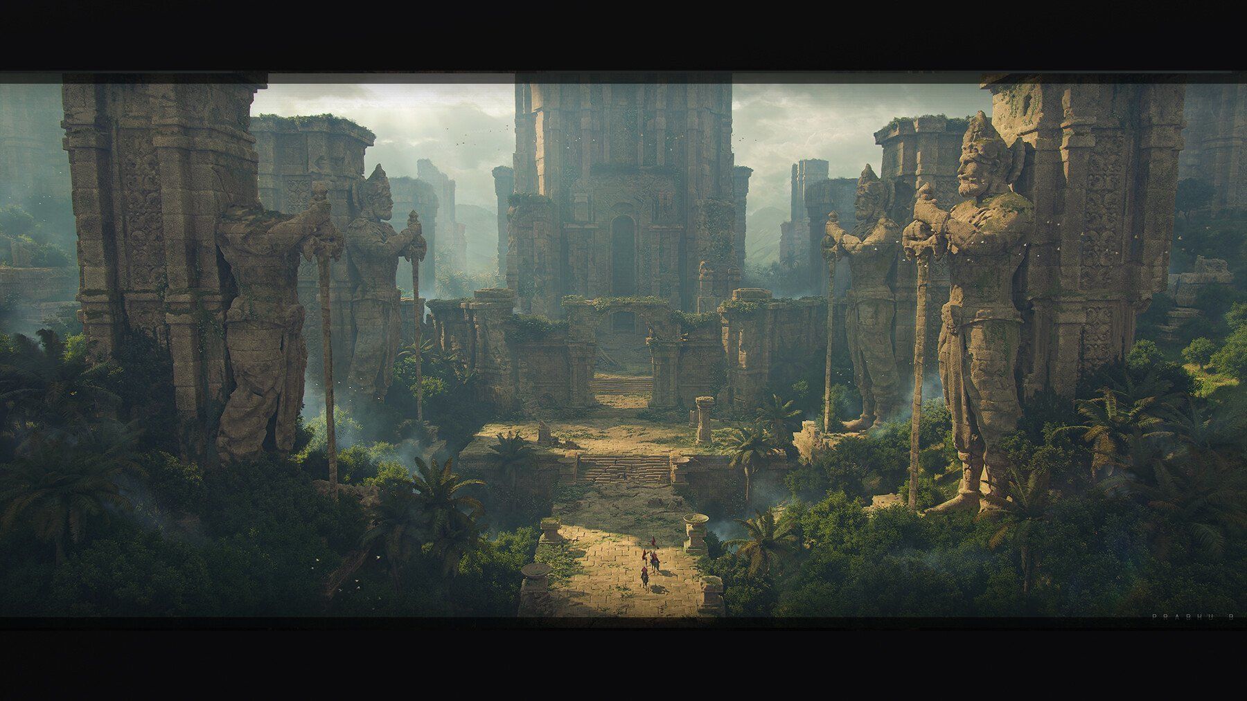 LOST INDIAN RELICS - Kitbash Set 3D model | CGTrader