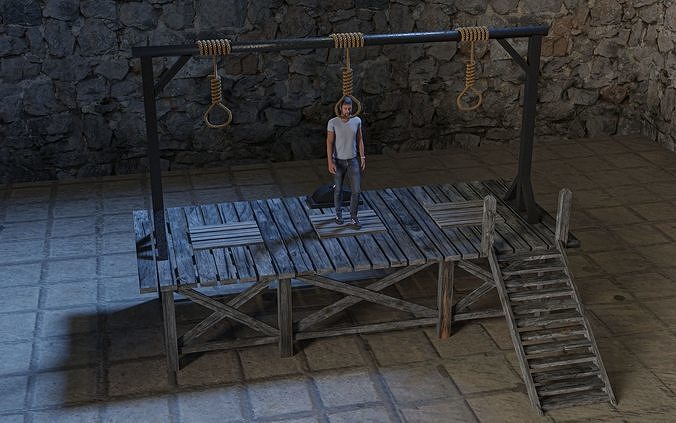 The prison Stage 3D model | CGTrader