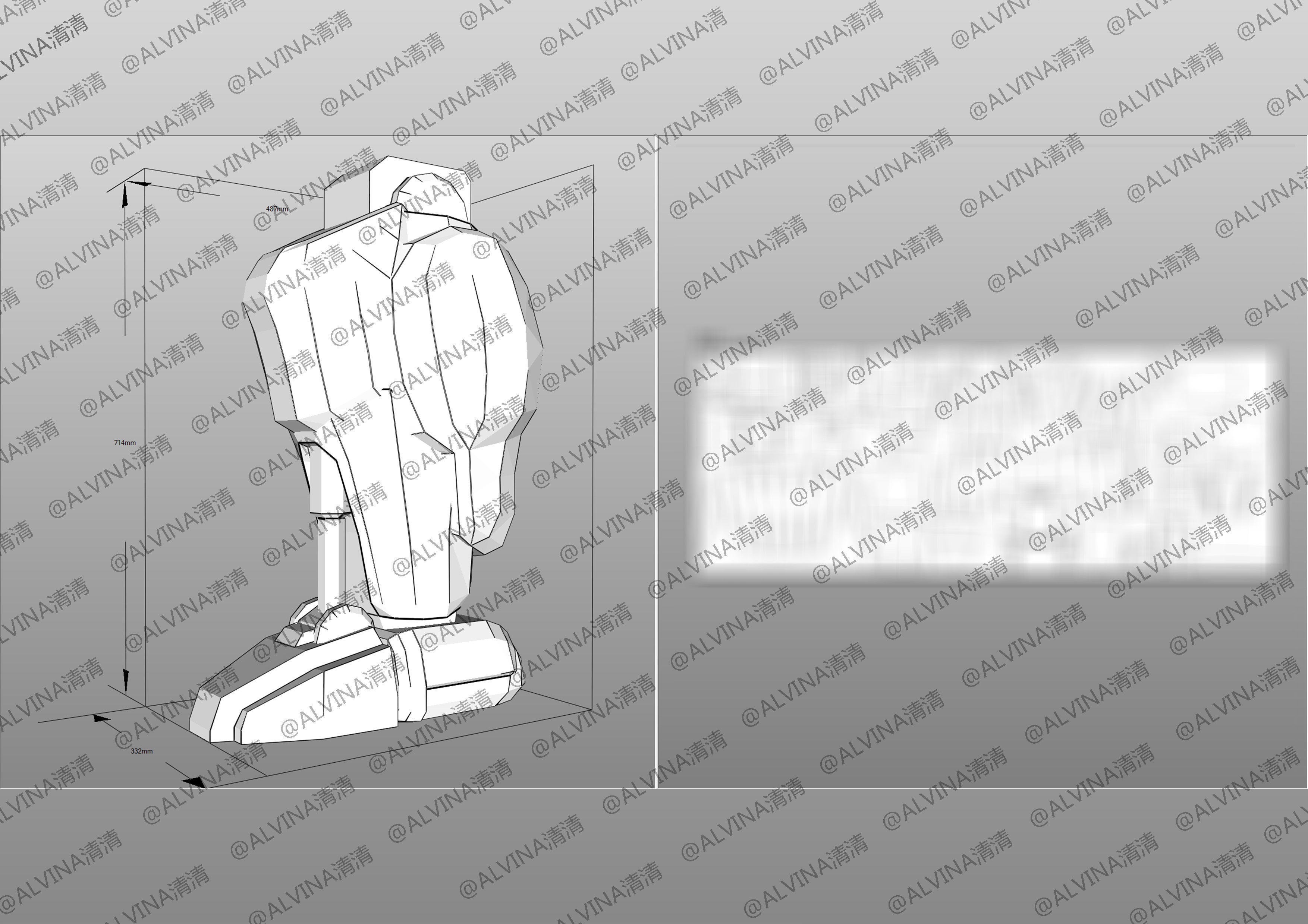 3D model Transformers FTF Optimus Primal Armor - DIY Cosplay Pepakura ...