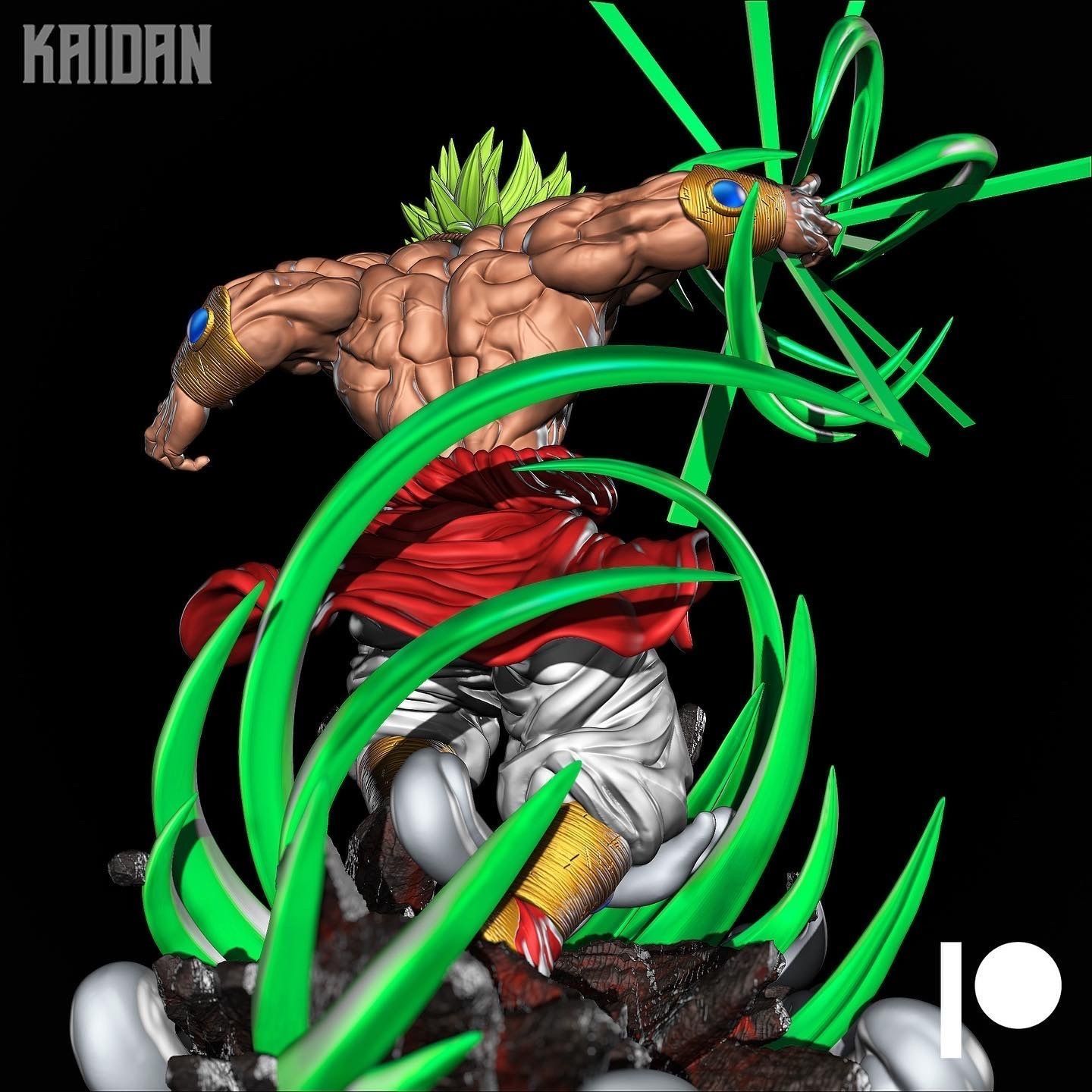 Classic Broly DBZ - STL for 3D printing 3D model 3D printable | CGTrader